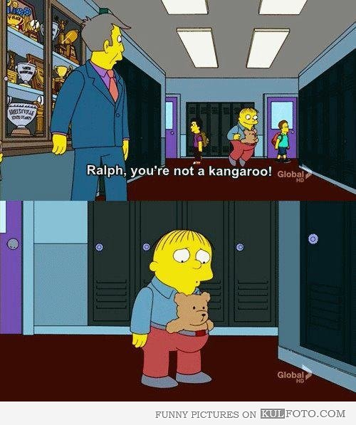 Ralphie Simpsons Meme