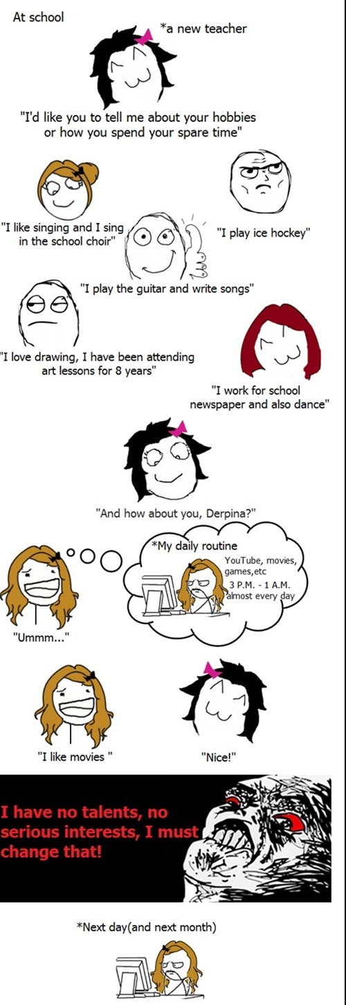 What's your favorite hobby?? - Meme by Keeemo :) Memedroid