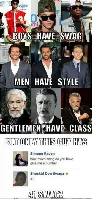 I wish I had 41 swags - Meme by jrelmar :) Memedroid