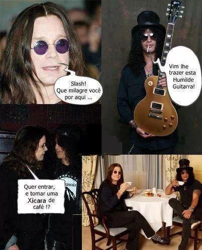 slash e ozzy - Meme subido por joaow :) Memedroid