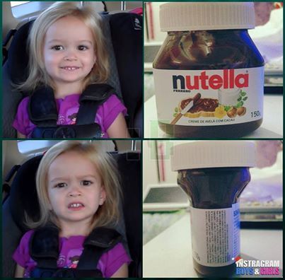 Nutella Baby Memes Baby Goes Nuts For Nutella, Makes Fantastic Mess