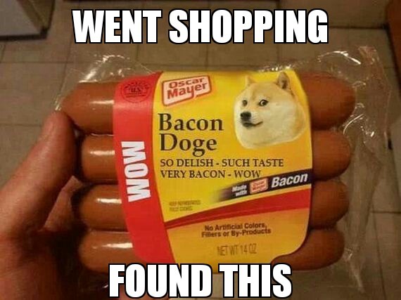 Such bacon - Meme by Derp.Derpington :) Memedroid