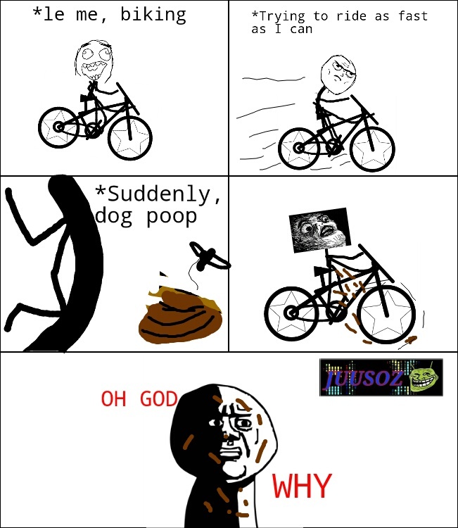 People, Y U NO clean up your dog's poop? - Meme by juusoz :) Memedroid