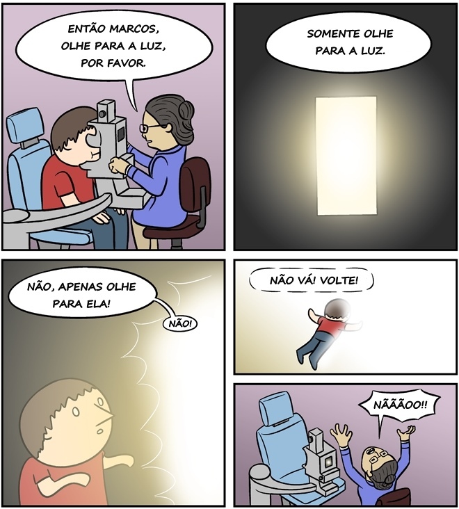 não olhe para a luz - Meme by plioc :) Memedroid