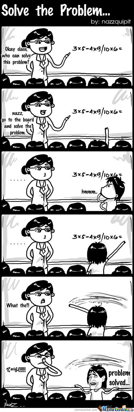 problem solved - Meme subido por Ba-da-boom :) Memedroid