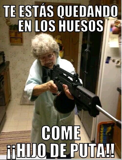 ¡Estás en los huesos! - Meme subido por Recc :) Memedroid