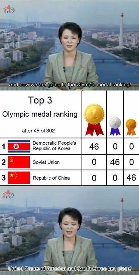 Olympics in north korea - Meme subido por BFR :) Memedroid