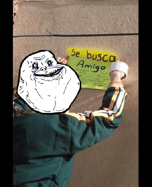 se busca amigo - Meme subido por gorotto :) Memedroid