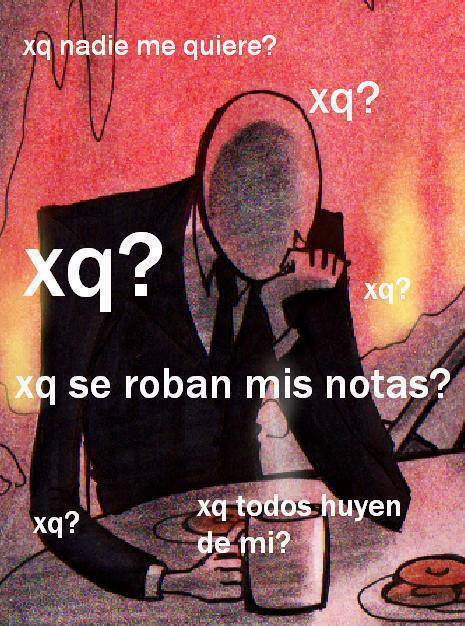 pobre slendy :( - Meme by elquetienelarazon :) Memedroid