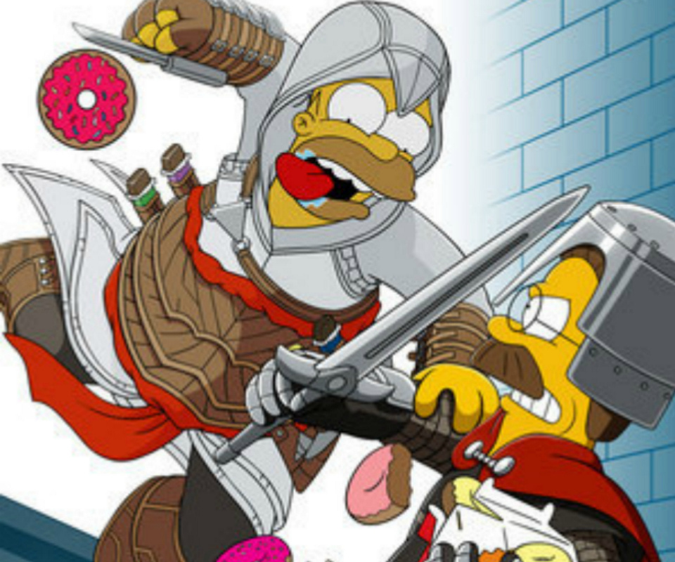 assassin Homer - Meme subido por vitoroliveira934 :) Memedroid