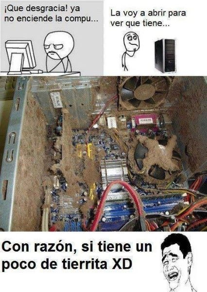Mi pc ... - Meme subido por Chileno13131 :) Memedroid