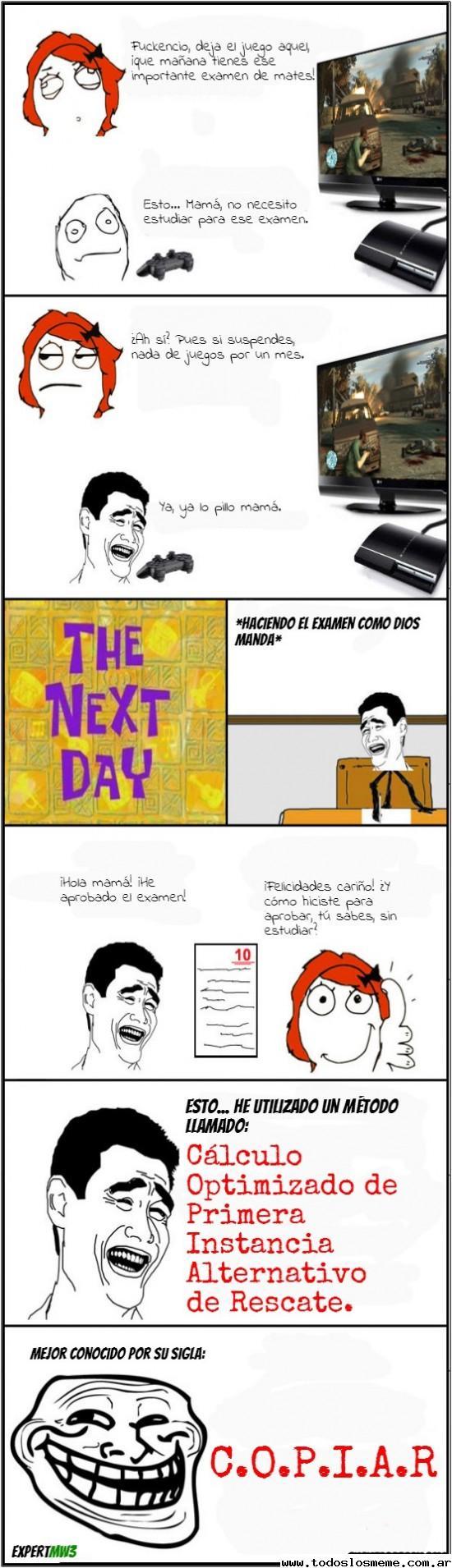 C.O.P.I.A.R. - Meme subido por diegorocker97 :) Memedroid