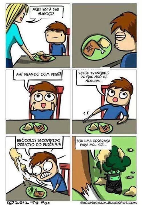 brócolis maldito :@ - Meme by vitormajinc :) Memedroid