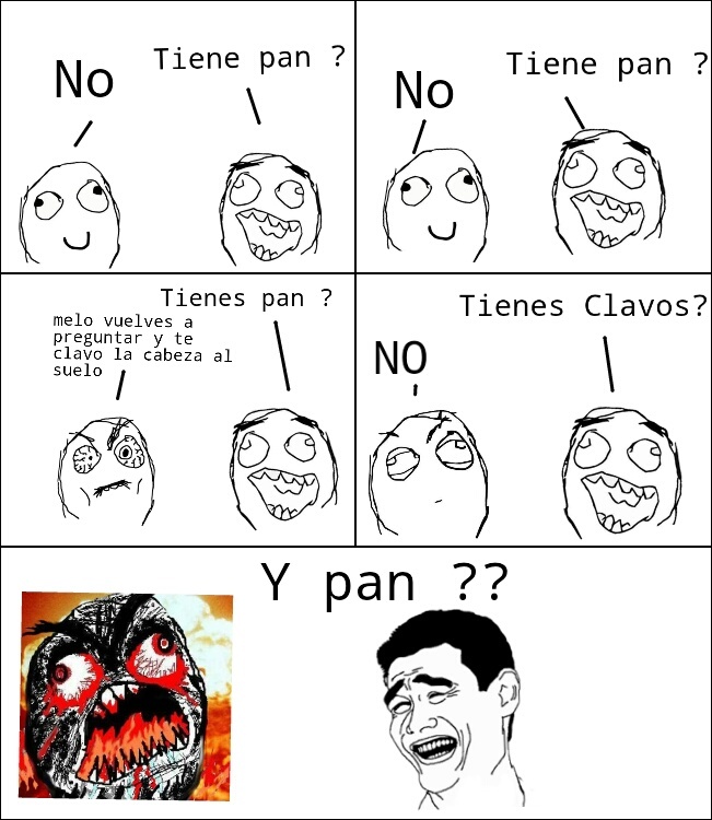 Pan? - Meme subido por spikefall15 :) Memedroid