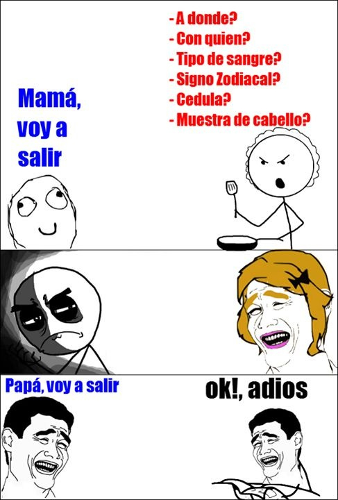 Puedo salir? - Meme subido por RasK14 :) Memedroid