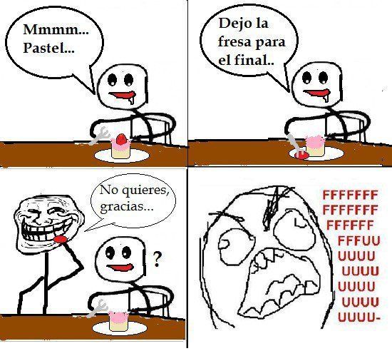 porque se comen mis fresas - Meme subido por davidcastilla :) Memedroid