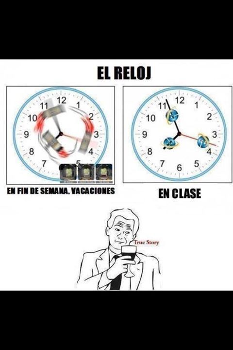 el reloj - Meme subido por David10 :) Memedroid
