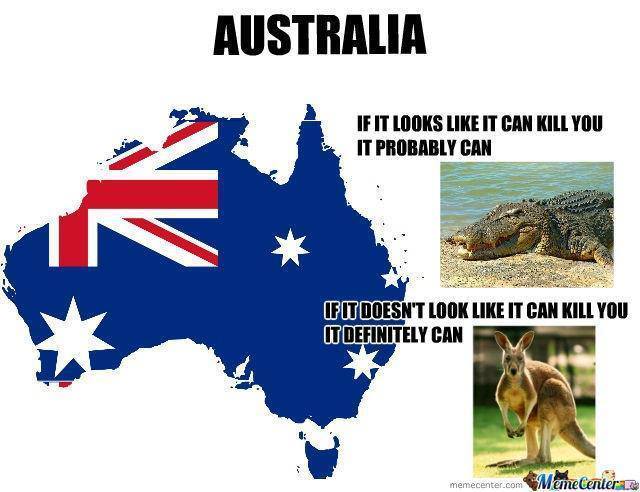 Australia - Meme subido por LatinaChick :) Memedroid