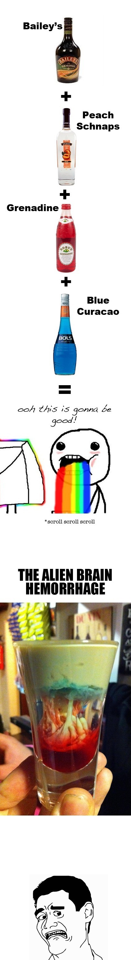 Alien's brain drink - Meme by Keeemo :) Memedroid