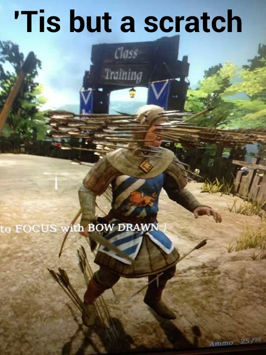'Tis but a scratch - Meme by tuomoruutu :) Memedroid