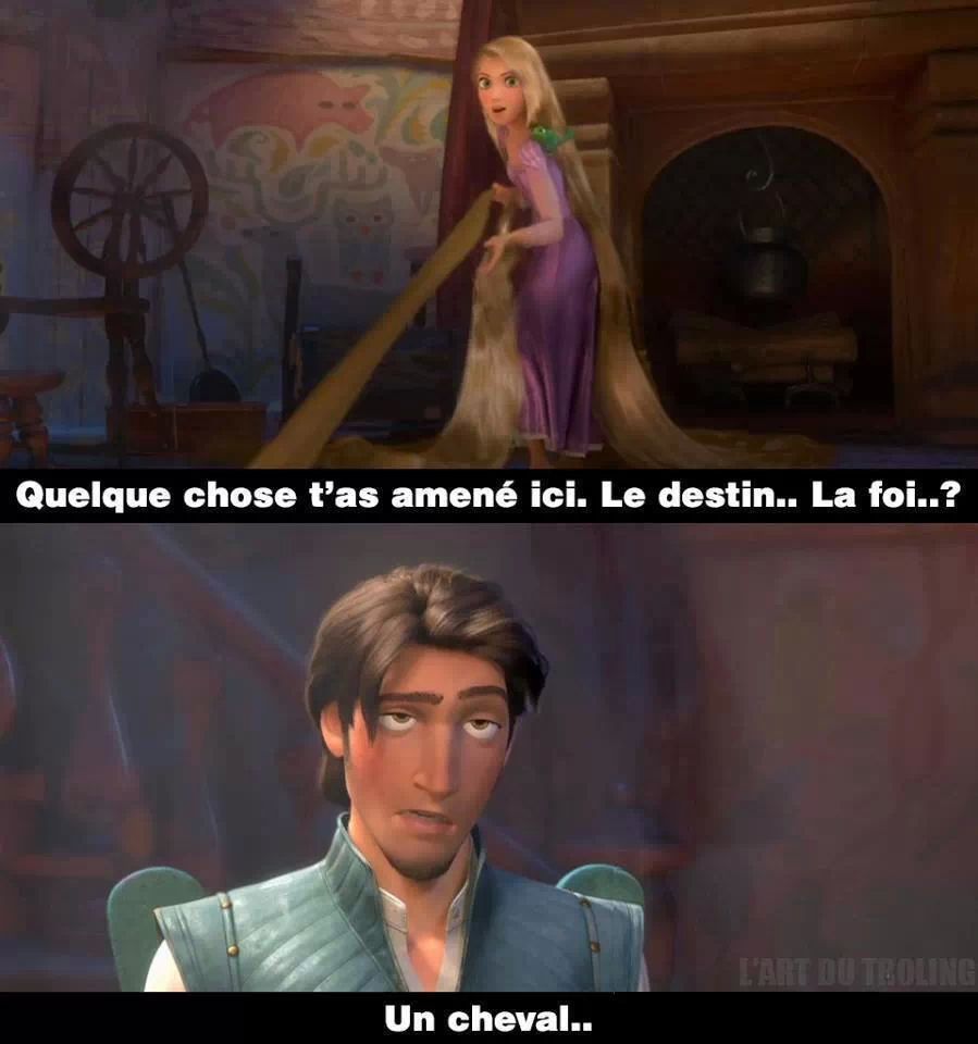 le cheval ... - Meme by Trouble-Jackie :) Memedroid