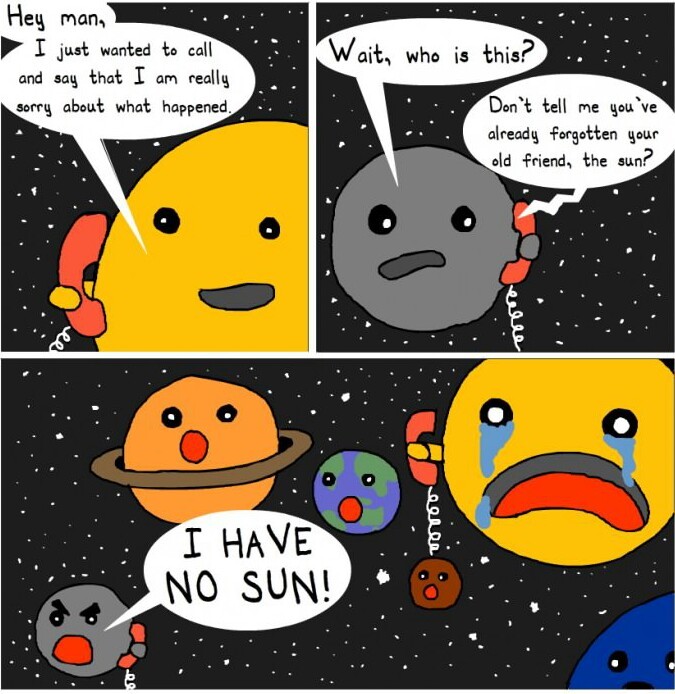 Pluto and forgiveness - Meme by soydolphin :) Memedroid