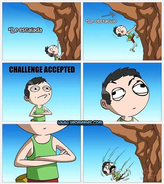 escalada - Meme subido por niconick8 :) Memedroid