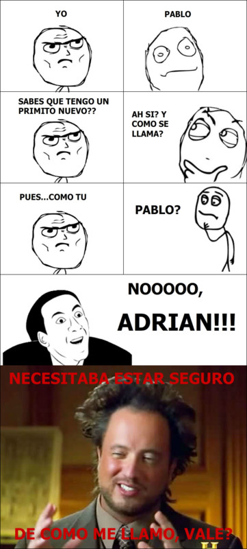 necesitaba estar seguro xd - Meme subido por fredj28 :) Memedroid