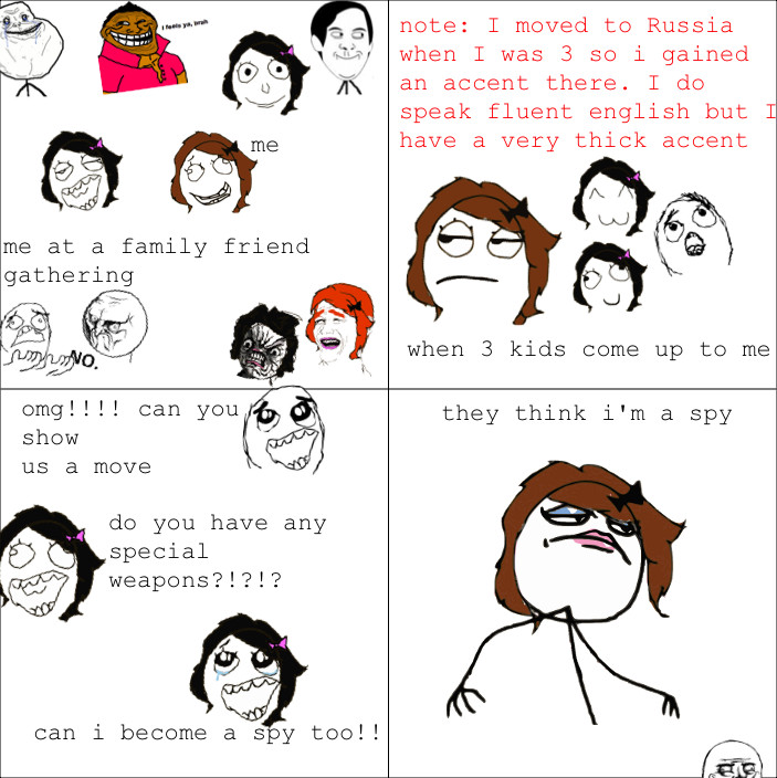 I'm a spy! - Meme by supermitch6868 :) Memedroid