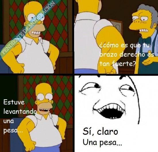 pesas - Meme subido por JuanP29 :) Memedroid