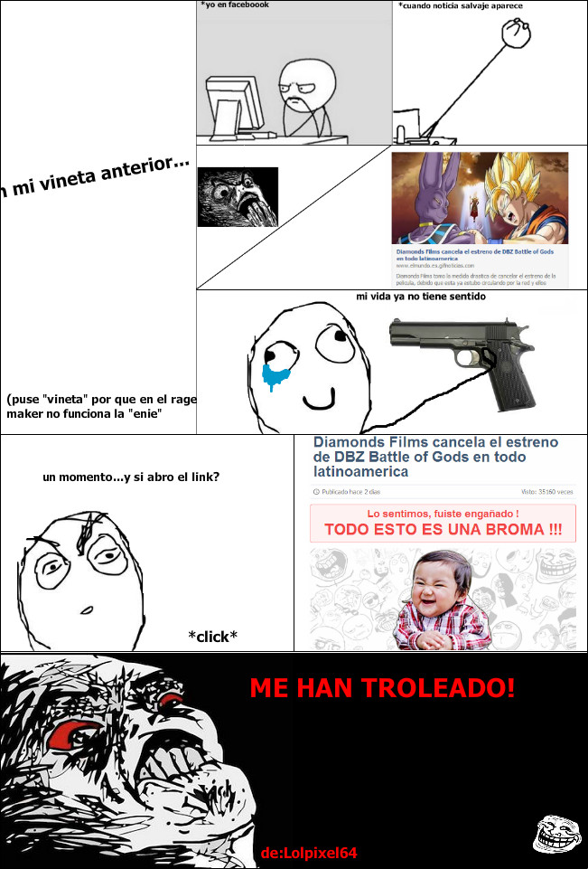 me han troleado! - Meme subido por Lolpixel64 :) Memedroid