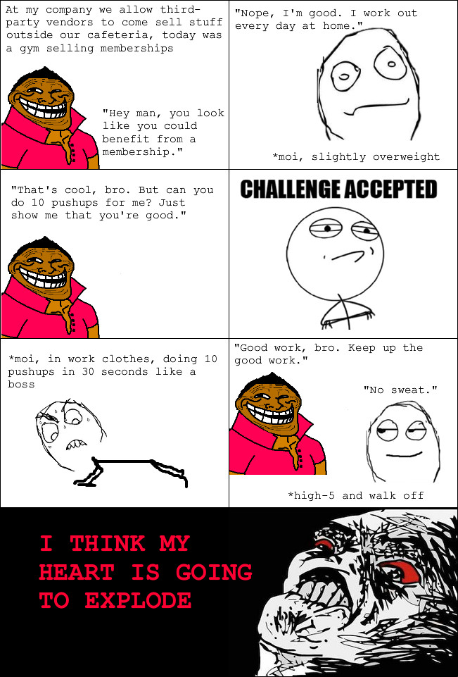 exercise ? more like extra fries - Meme by mamen009 :) Memedroid