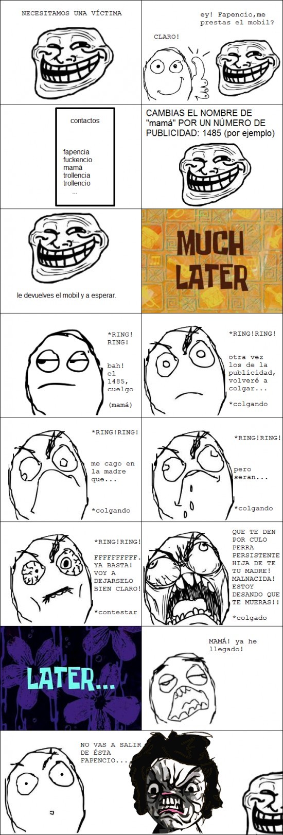 Como trolear a un amigo - Meme subido por Pr0sEr :) Memedroid