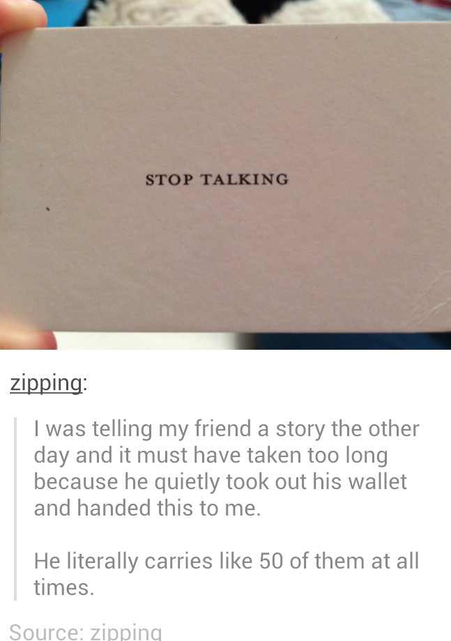 stop talking - Meme by jenyjonson96 :) Memedroid