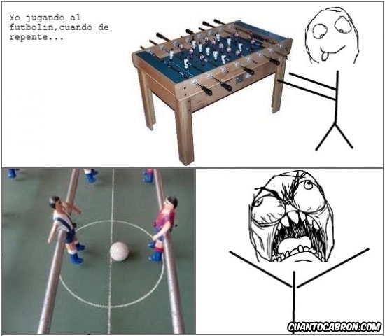 futbolin - Meme subido por romanfigueroa19 :) Memedroid