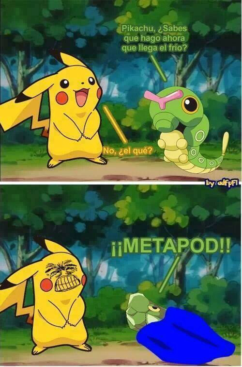 Metapod - Meme subido por silversqualo17 :) Memedroid