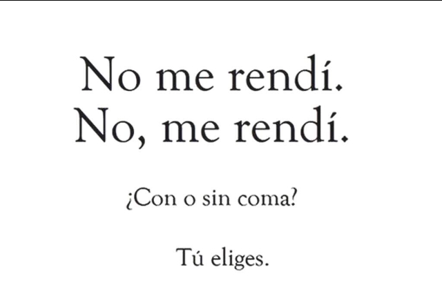 Para los que escriben sin comas - Meme subido por fonsitogp :) Memedroid