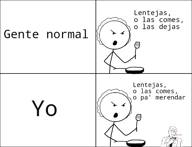 True History of Lentejas - Meme subido por TheBluePig :) Memedroid