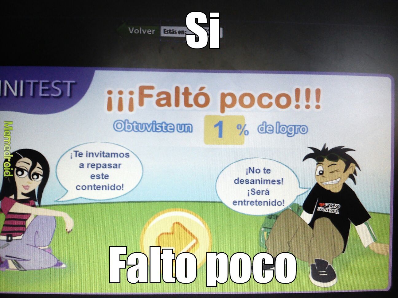 Falto poco!!!! - Meme subido por benja1979 :) Memedroid