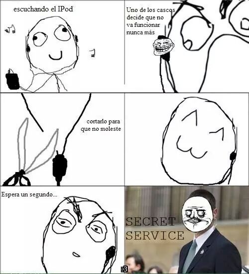 secret service - Meme subido por piori01 :) Memedroid