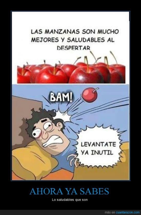 manzanas:O:O - Meme subido por benjaminpailemilla :) Memedroid