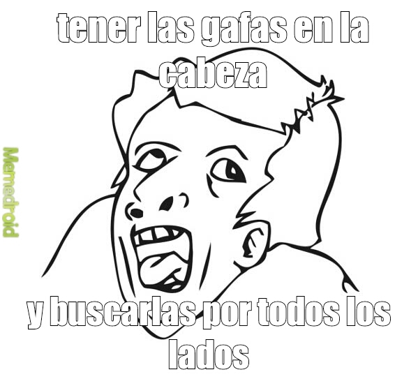 gafas - Meme subido por rafaportu18 :) Memedroid