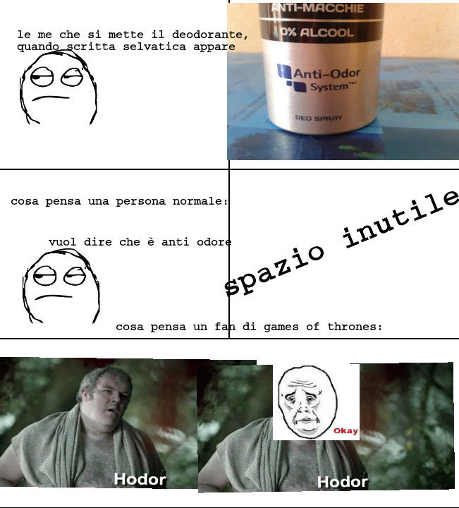 lol #hodor - Meme by samuele.deciechi :) Memedroid