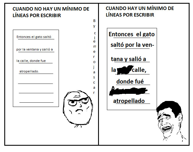 minimo de lineas - Meme subido por clemerojascar :) Memedroid