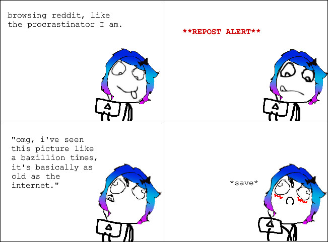 BTW i have stoped reposting and started making my own like old time ...