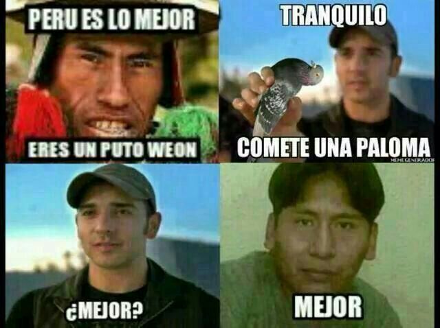 Jjaajajaja Perdon A Los De Peru. pero Era Chistoso - Meme subido por ...