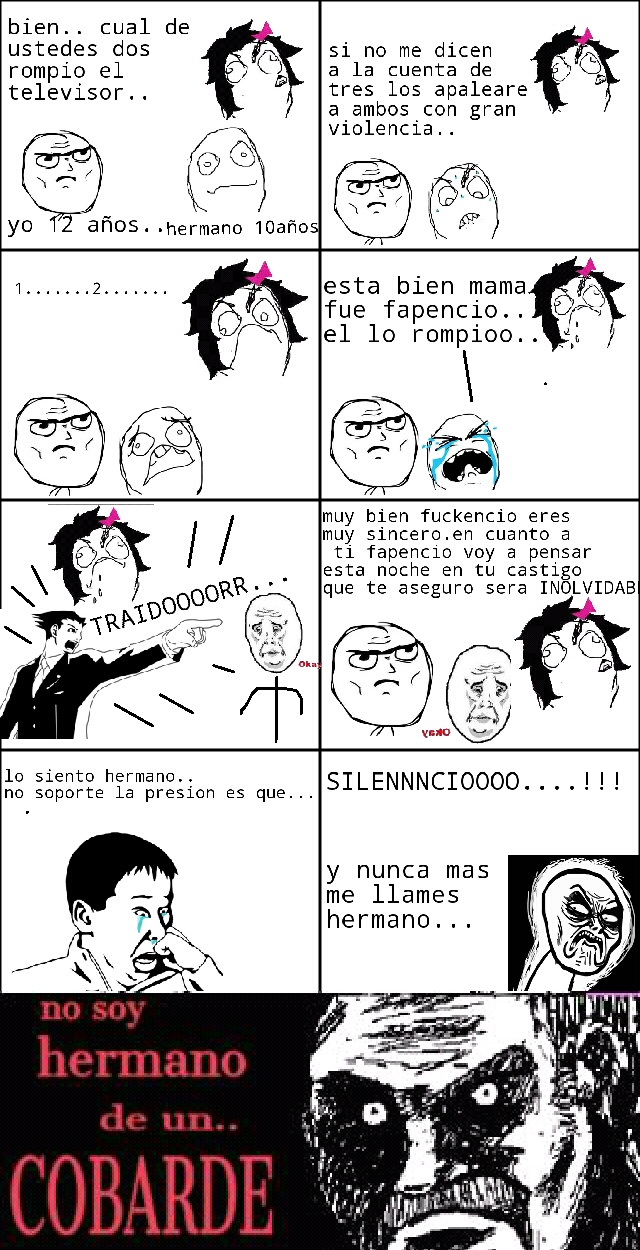 cobarde - Meme subido por olivergalarga23cm :) Memedroid