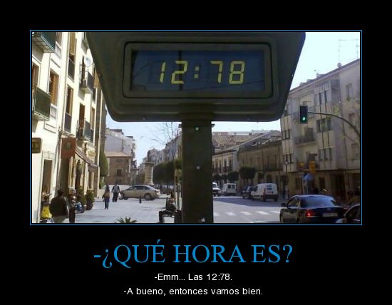 hora XD - Meme subido por stickler :) Memedroid
