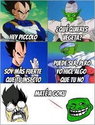 Picollo Troll - Meme subido por OEcrafter :) Memedroid