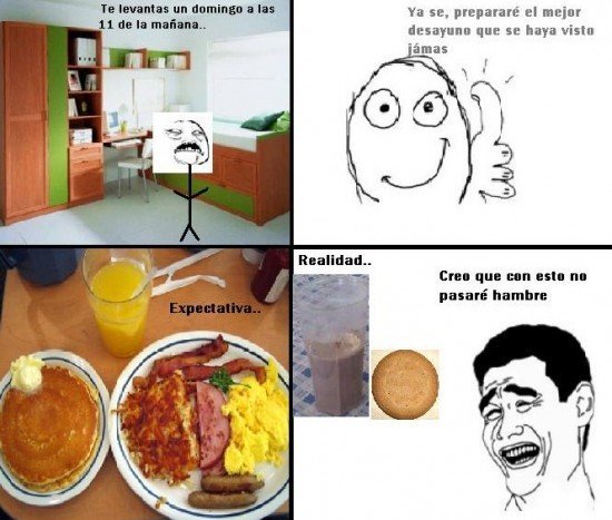 Memes Del Segundo Desayuno
